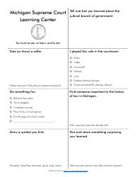 Michigan Tour Scavenger Hunt - Fill Out, Sign Online and Download PDF ...