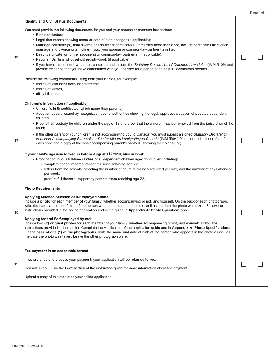 Form IMM5784 - Fill Out, Sign Online and Download Fillable PDF, Canada ... Form IMM5784 - Fill Out, Sign Online and Download Fillable PDF, Canada ...