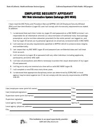 Form CDPH4467 - Fill Out, Sign Online and Download Fillable PDF ...