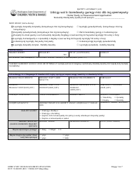 DCYF Form 10-354 - Fill Out, Sign Online and Download Printable PDF ...
