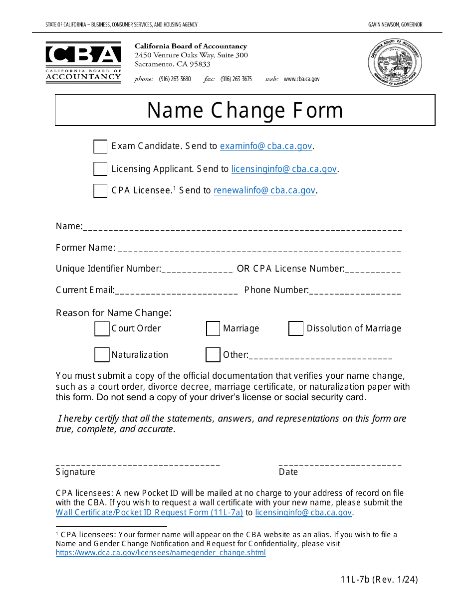 Form 11L-7B - Fill Out, Sign Online and Download Fillable PDF ...