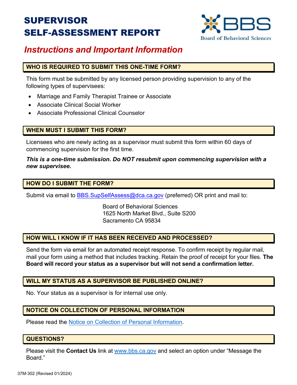 Form 37M-302 - Fill Out, Sign Online and Download Fillable PDF ...
