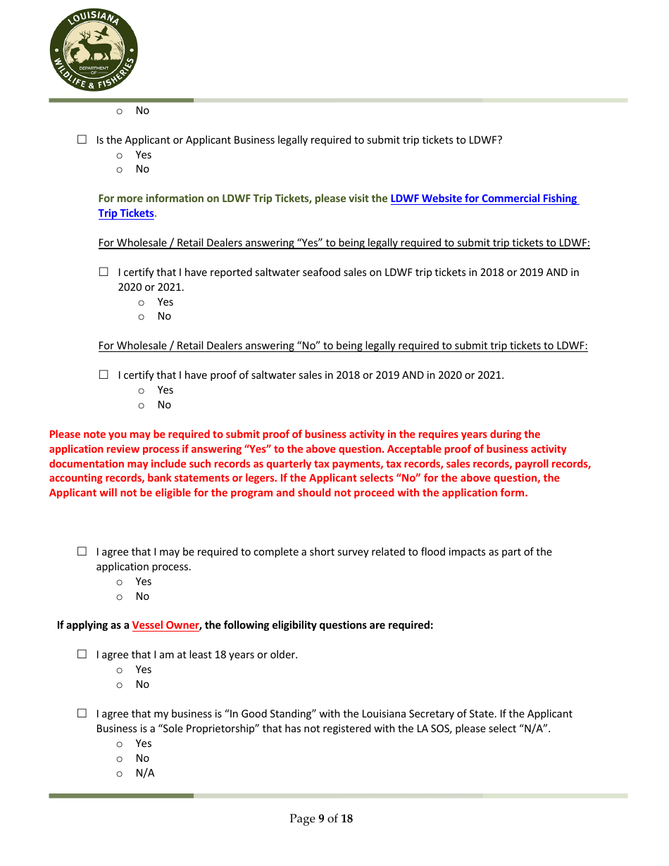 Louisiana Ldwf Application Checklist - Fill Out, Sign Online and ...