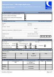 Instructor Form 1 (SRG1132A) - Fill Out, Sign Online and Download ...