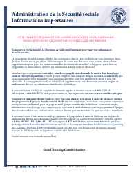 Download Instruction pour Forme SSA-1020 Application for Extra Help ...