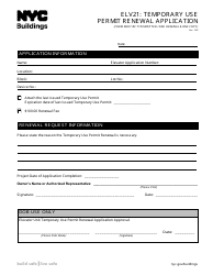 Form ELV21 - Fill Out, Sign Online and Download Fillable PDF, New York ...