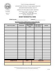 New Hampshire Idcmp Transmittal Form Download Printable PDF ...
