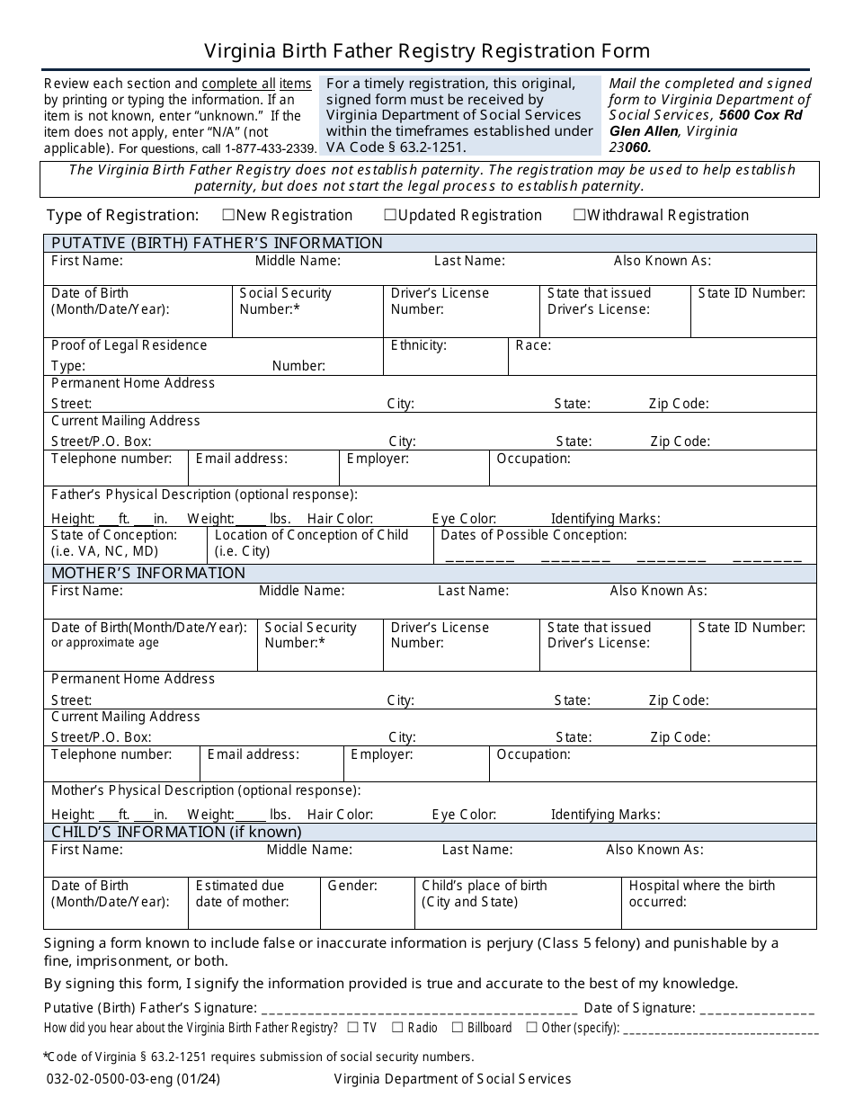 Form 032-02-0500-ENG - Fill Out, Sign Online and Download Fillable PDF ...