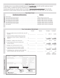 2023 Missouri Tax Chart Download Printable PDF | Templateroller