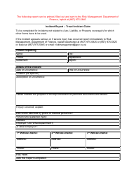 Nunavut Canada Incident Report - Travel Incident Claim - Fill Out, Sign ...