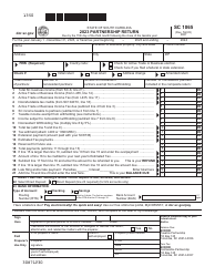 Form SC1065 Download Printable PDF or Fill Online Partnership Return ...