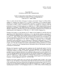 Form FMC-67 - Fill Out, Sign Online and Download Printable PDF ...