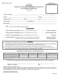 2024 Mississippi Primary Election Report for Candidate - Fill Out, Sign ...