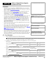 Form APP-102 - Fill Out, Sign Online and Download Fillable PDF ...