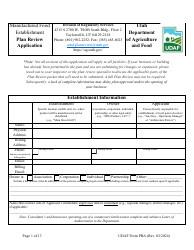 UDAF Form PRA - Fill Out, Sign Online and Download Fillable PDF, Utah ...