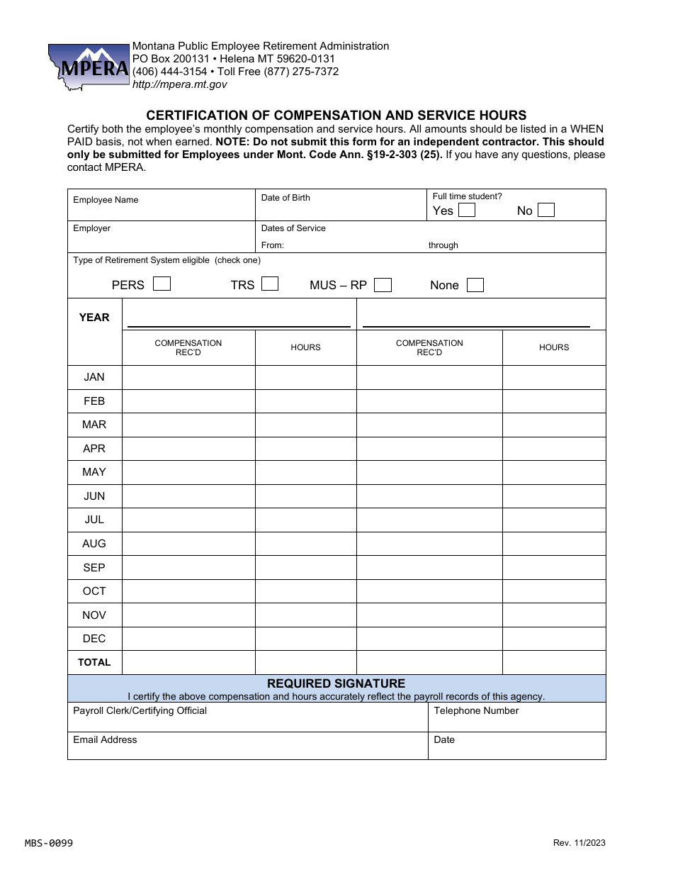Form MBS-0009 - Fill Out, Sign Online and Download Printable PDF ...