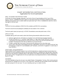 Form SCO-CSD-LAN2323 - 2024 - Fill Out, Sign Online and Download Fillable PDF, Ohio | Templateroller