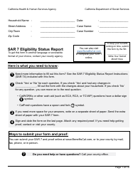 Form SAR7B - Fill Out, Sign Online and Download Fillable PDF ...