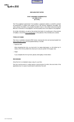 Form SJ-137A - Fill Out, Sign Online and Download Fillable PDF, Quebec ...