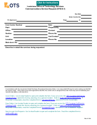 Form OTS/S-1 - Fill Out, Sign Online and Download Fillable PDF, Louisiana | Templateroller