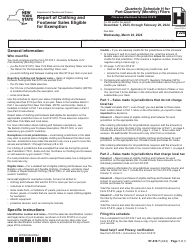 Form ST-810.7 Schedule H - 2024 - Fill Out, Sign Online and Download ...