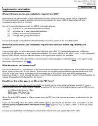 OGE Form 201 - Fill Out, Sign Online and Download Fillable PDF ...