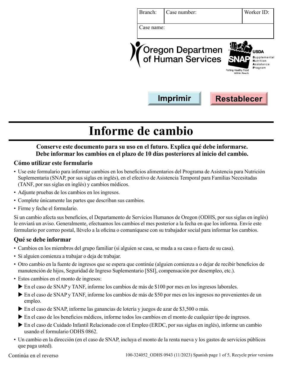 Formulario DHS0943 - Fill Out, Sign Online and Download Fillable PDF ...