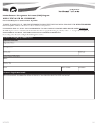Form NWT9156 - Fill Out, Sign Online and Download Fillable PDF, Northwest Territories Canada ...