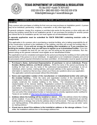 TDLR Form IHB151N - Fill Out, Sign Online and Download Fillable PDF ...