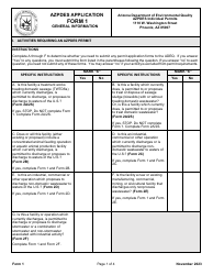 AZPDES Form 1 - Fill Out, Sign Online and Download Fillable PDF ...