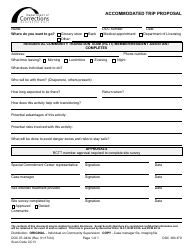 Form DOC07-043A - Fill Out, Sign Online and Download Printable PDF ...