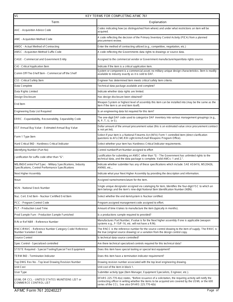 AFMC Form 761 Download Fillable PDF or Fill Online AMC/Amsc Screening ... AFMC Form 761 Download Fillable PDF or Fill Online AMC/Amsc Screening ...