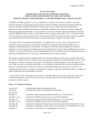 Download Instructions for Mainecare Cost Report for Multilevel Appendix ...
