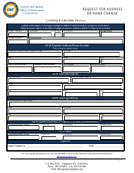 West Virginia Request for Addressor Name Change - Fill Out, Sign Online ...