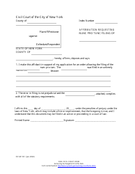 Form CIV-GP-10-1 - Fill Out, Sign Online and Download Fillable PDF, New ...