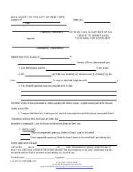 Form CIV-GP-23-I - Fill Out, Sign Online and Download Fillable PDF, New York City | Templateroller