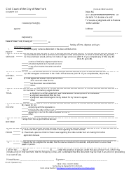 Form CIV-GP-17 - Fill Out, Sign Online and Download Fillable PDF, New ...