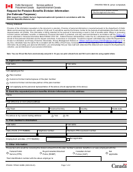 Form PWGSC-TPSGC2488 - Fill Out, Sign Online and Download Fillable PDF ...