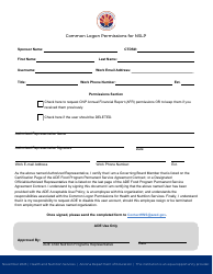 Arizona Common Logon Permissions for Nslp Download Fillable PDF ...