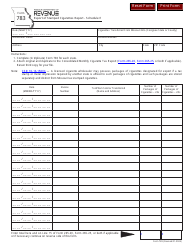 Form 783 Schedule E - Fill Out, Sign Online and Download Fillable PDF ...
