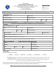 City of Adrian, Michigan Building Permit Application - Fill Out, Sign ...