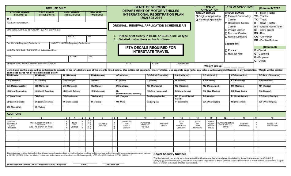 Form CVO-160 Schedule A/E Download Printable PDF or Fill Online ...