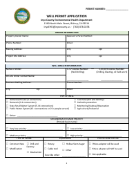 Inyo County, California Well Permit Application - Fill Out, Sign Online ...