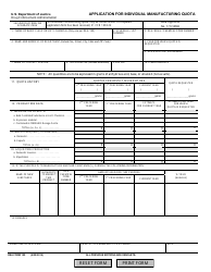 DEA Form 189 Download Fillable PDF or Fill Online Application for ...