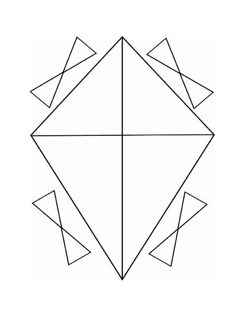 Kite Template Download Printable PDF Templateroller