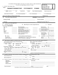 Form 5615 Download Fillable PDF or Fill Online Status of Nursing ...