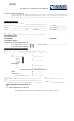 California Out of Network Reimbursement Form - Vsp - Fill Out, Sign ...