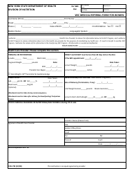 Form DOH-799 Download Printable PDF or Fill Online Wic Medical Referral ...