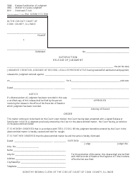 Form 0500 Download Fillable PDF or Fill Online Satisfaction Release of ...
