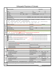 Patient Intake Form - Red Download Printable PDF | Templateroller